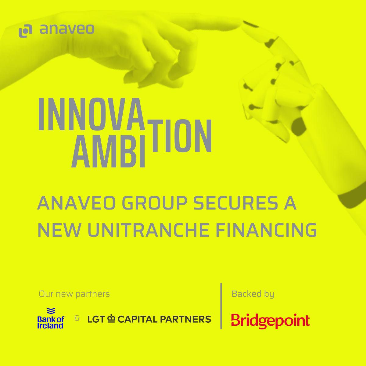 ANAVEO Group secures a new unitranche financing - Anaveo